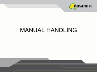 Manualhandlingofloads | PPT