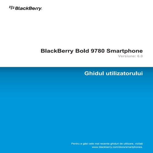 Manual instructiuni-blackberry-9780-white | PDF