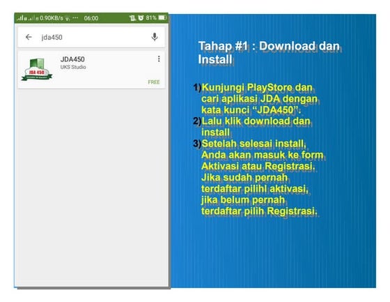 Pendaftaran infoblast | PDF