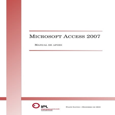 Manual microsoft-access-2007 | DOC