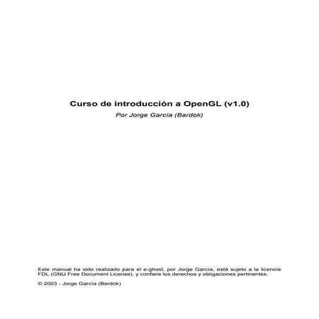 Manual opengl | PDF