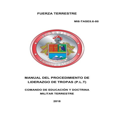 Manual plt-2018 | PDF | Defense Industry | Industries