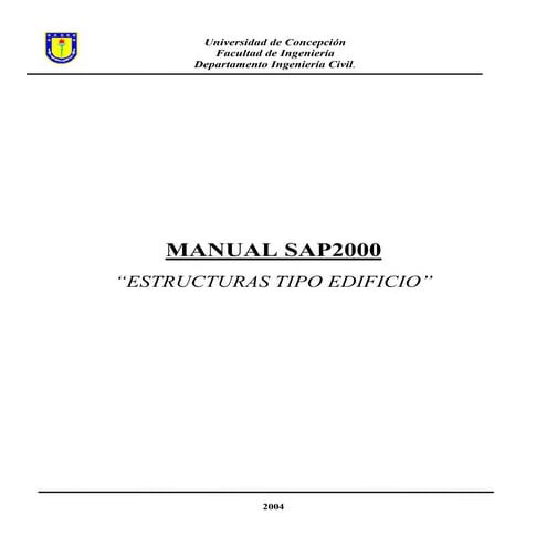 MANUAL SAP 2000 2010 | PDF