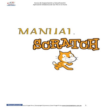 Manual Scratch - Taller TICs - JEAN PIAGET | DOCX