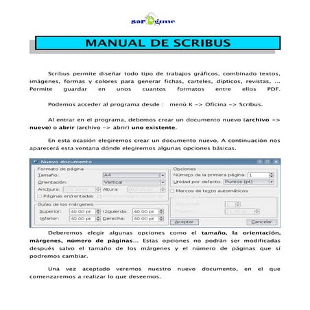 Manual Scribus | PDF
