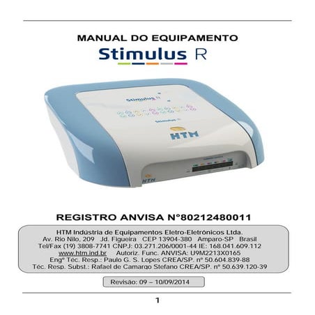 Manual Stimulus-R HTM | PDF