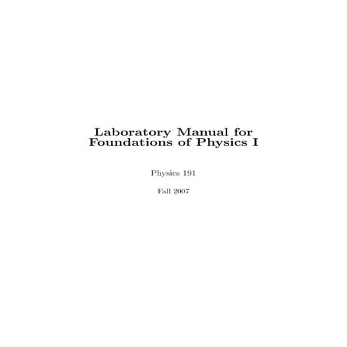 Manual 191 | PDF
