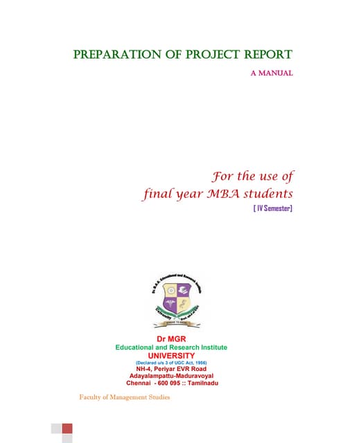 Sample seminar report | PDF