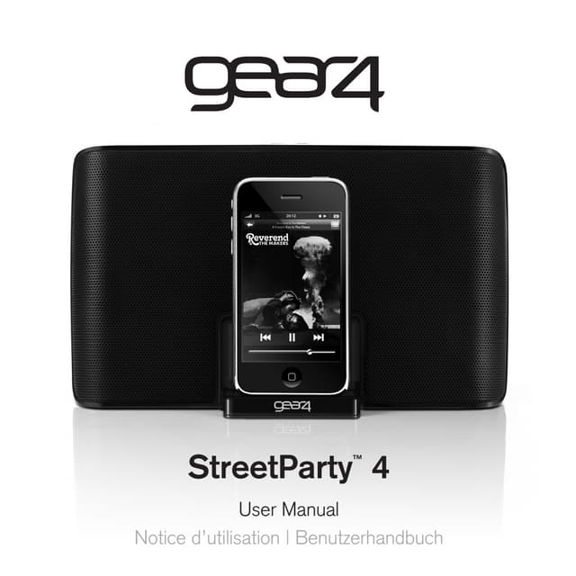 GEAR4 StreetParty 4 Manual | PDF