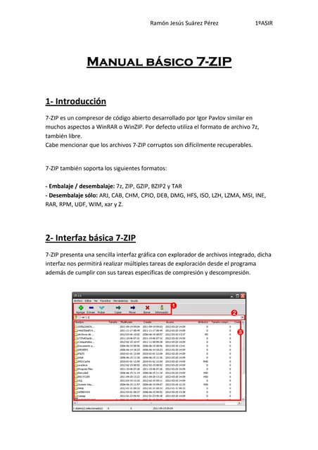 7-zip compression settings guide | PDF