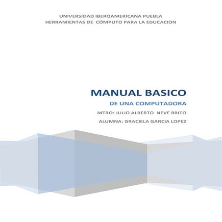 Manual basico de instrucciones | DOCX | Computer Peripherals | Computing