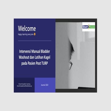 Manual bladder washout dan Latihan Kagel pada pasien Post TURP.pdf