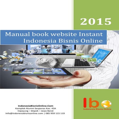 Manual Book Website From IBO | PDF
