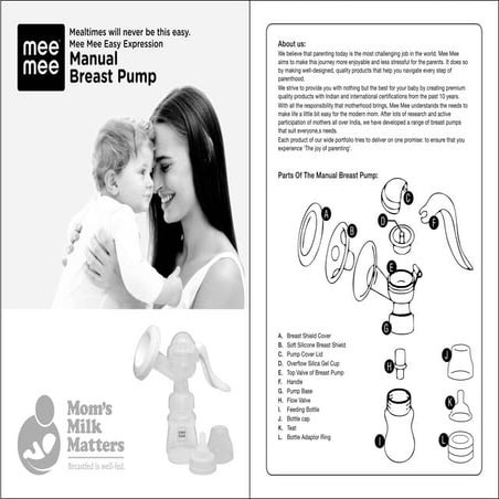 Manual breast pump | PDF