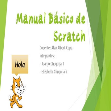 Manual Básico de Scratch para secundaria | PDF