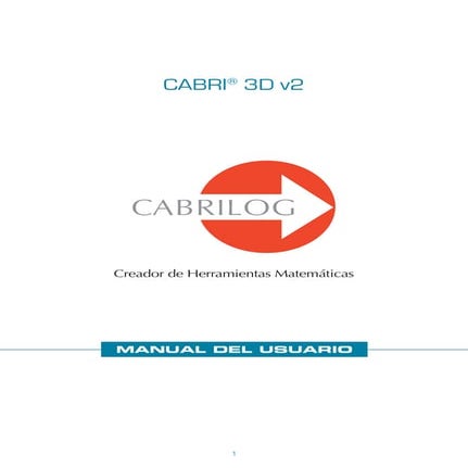 Manual cabri 3 d | PDF