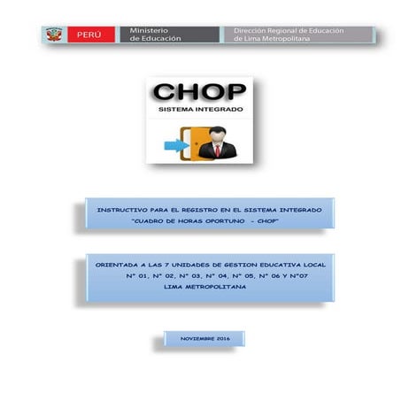 Manual chop | PDF