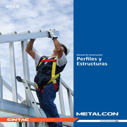 Manual construccion perfiles_y_estructuras_metalcon | PDF