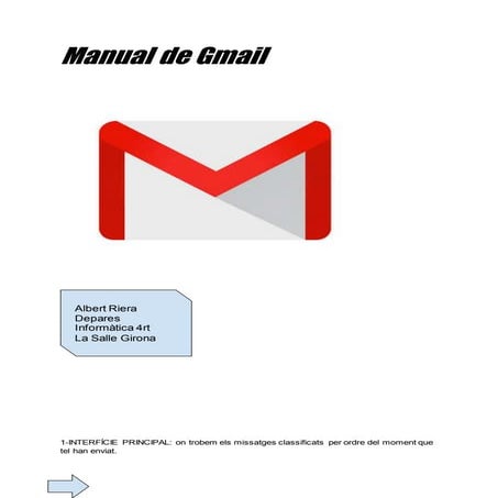 Mini Manual de Gmail | DOCX