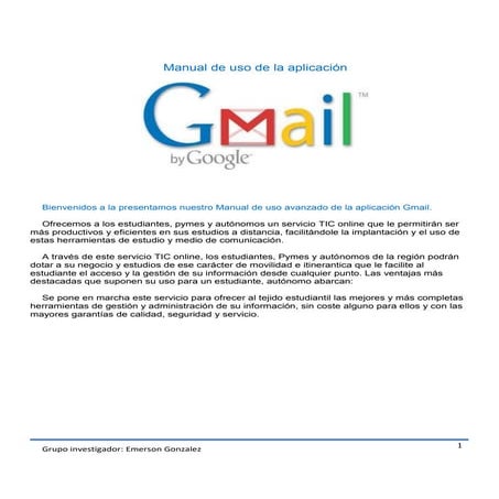 Manual de gmail.com if 04 | PDF