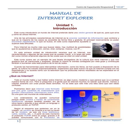 Manual de internet nivel basico | PDF
