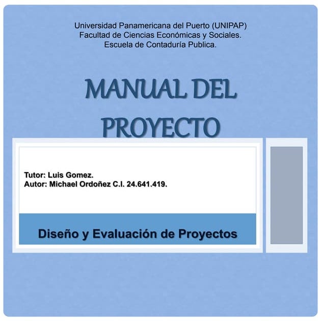 Manual del proyecto | PDF