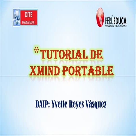 Manual del xmind | PPT