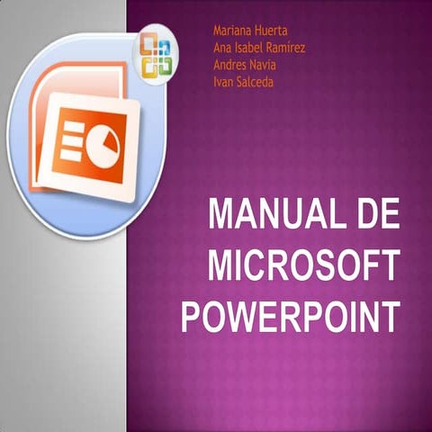 Manual de microsoft powerpoint | PPTX