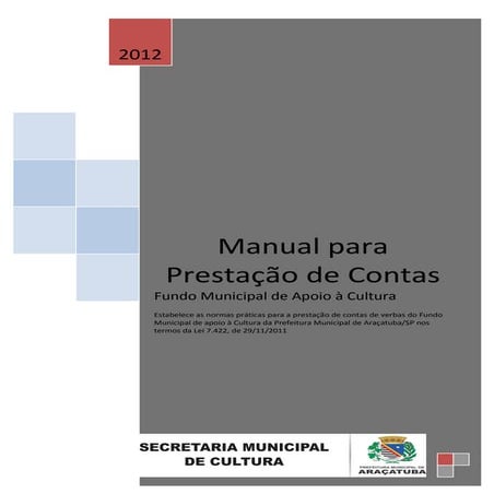 Manual de prestação de contas | DOC