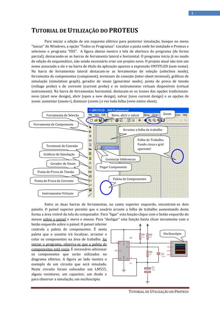 Proteus Circuit Simulation | PPTX | Technology & Computing