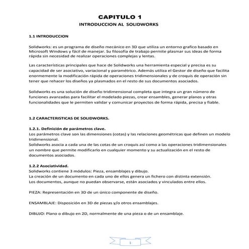 Manual de solid works 2014 | PDF