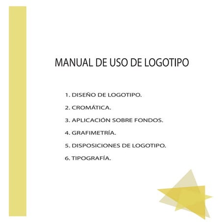 Logotipo Del Manual De Uso IMAGEN CORPORATIVA Manual De Uso