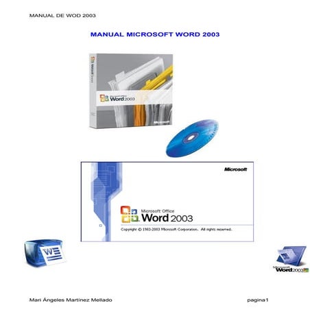 Manual de word 2003 mari | DOC