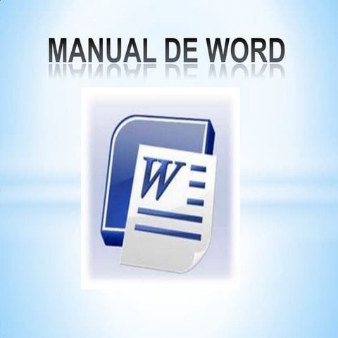 Manual de word actualizado | PPTX