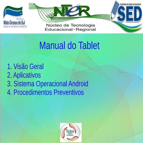Manual do tablet educacional | PDF