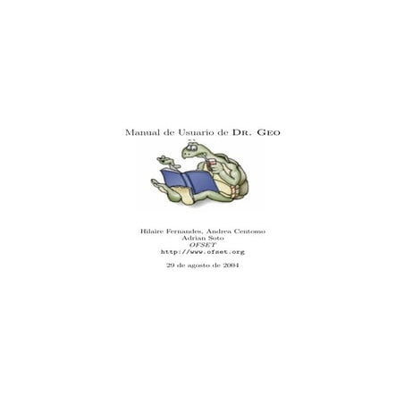 Manual dr geo | PDF