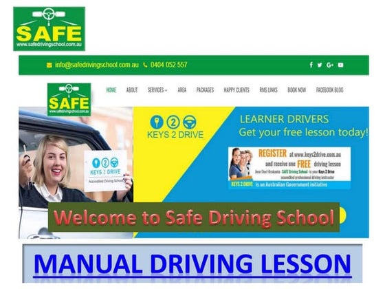 Learn driving with the flexible driving training program | PPT