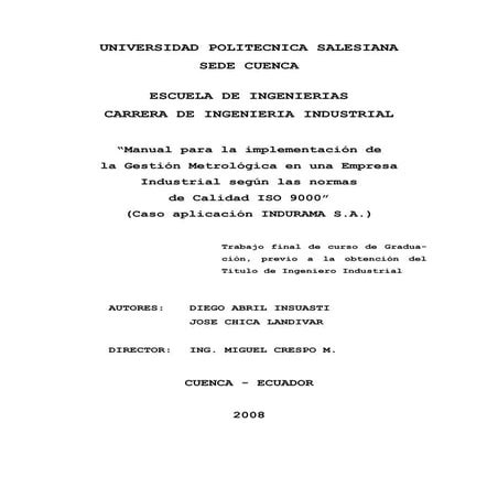 Iso 9001 2008 | PDF