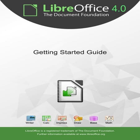 Manual en ingles libre office | PDF | Desktop Publishing | Computer Software and Applications