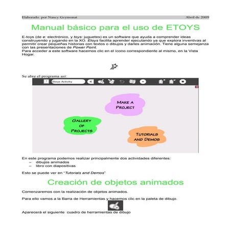 Manual Etoys[1] | PDF