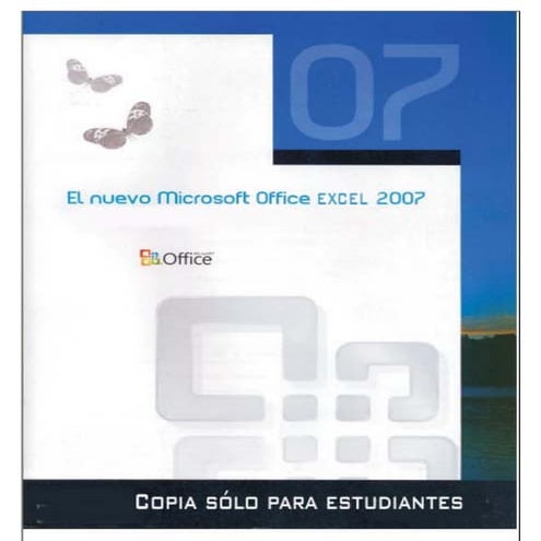 Manual exel 2007 - Info2 | PDF