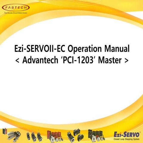 [Manual]_Ezi-SERVOII_EtherCAT_Advantech_ENG160204.pdf