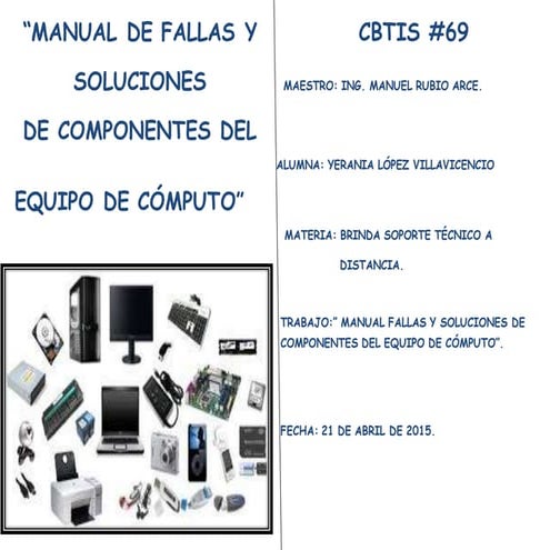 Fallas y soluciones al hardware