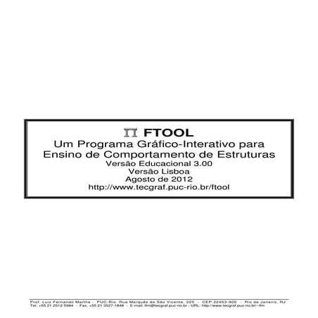 Manual ftool | PDF