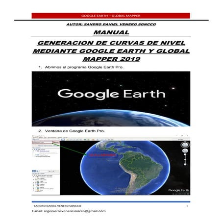 Manual google earth pro global mapper 2019 | PDF