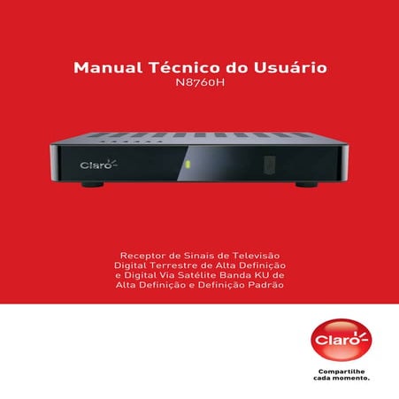 Manual hd light Claro TV | PDF