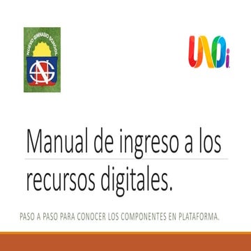Manual ingreso Lms myon nuevo gimnasio school 2019 | PPTX