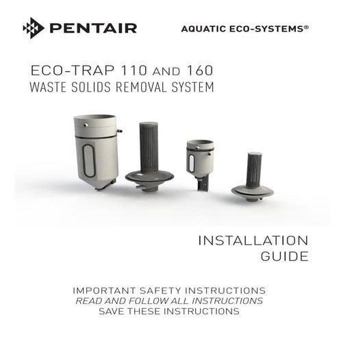 Manual instalacion eco trap | PDF