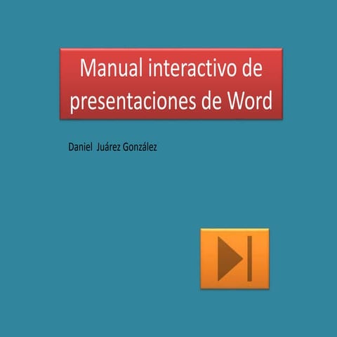 Manual interactivo | PPTX