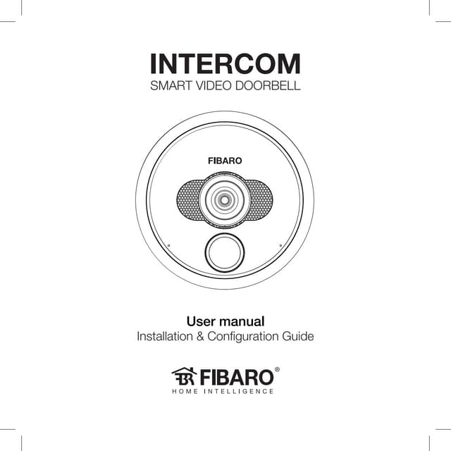 Manual Intercom - Fibaro | PDF | Home Improvement | Home & Garden